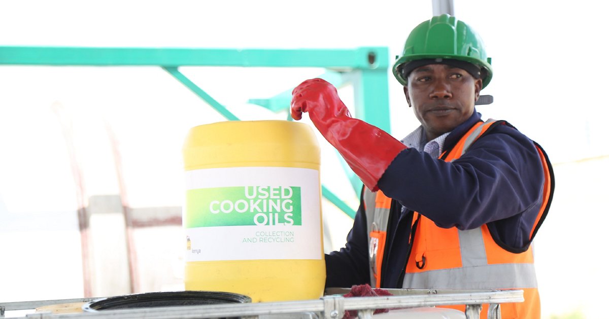 In Kenya a radio commercial by Eni to promote the collection of used ...