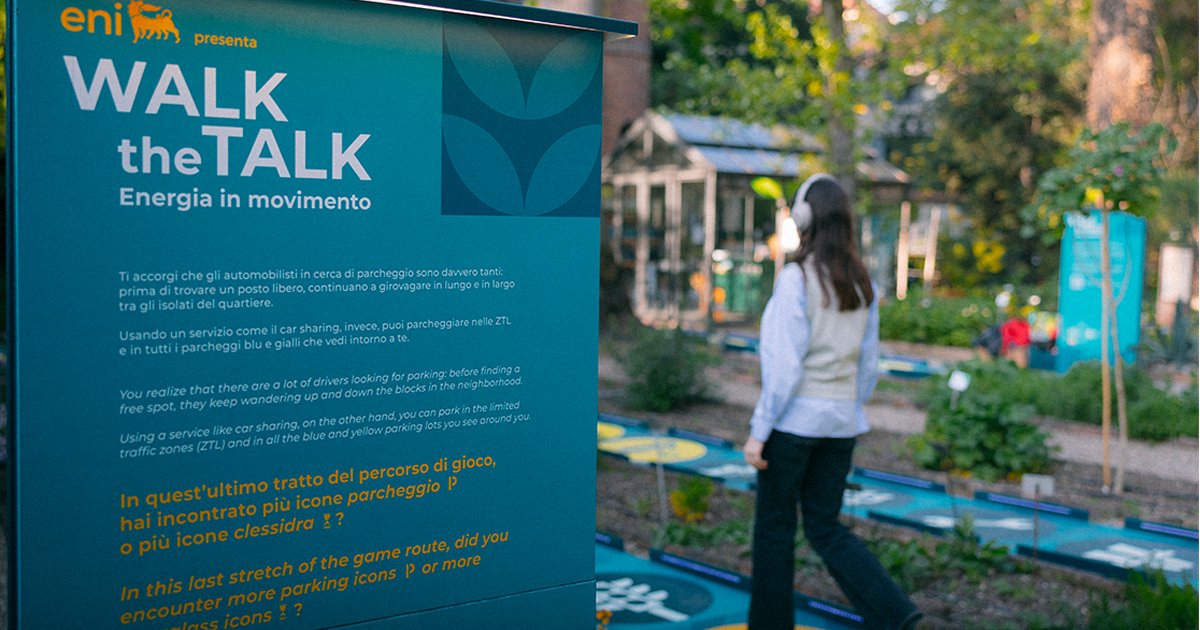 INTERNI Design Re-Evolution: Eni puts energy in motion with Walk the ...