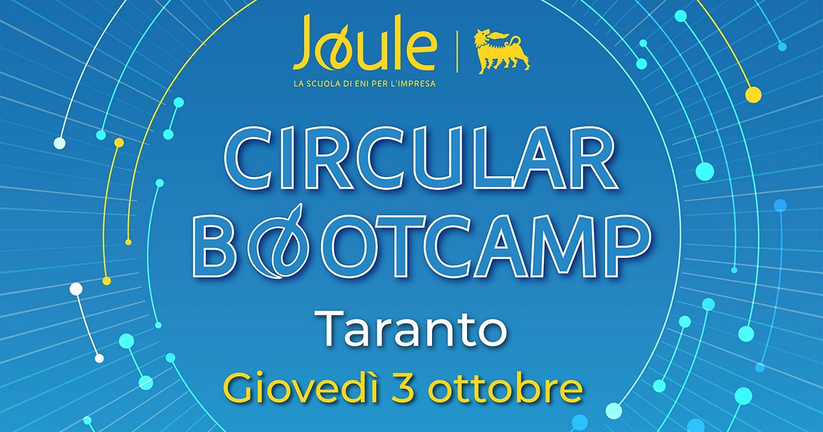 Circular Bootcamp in Taranto, local companies and startups come together