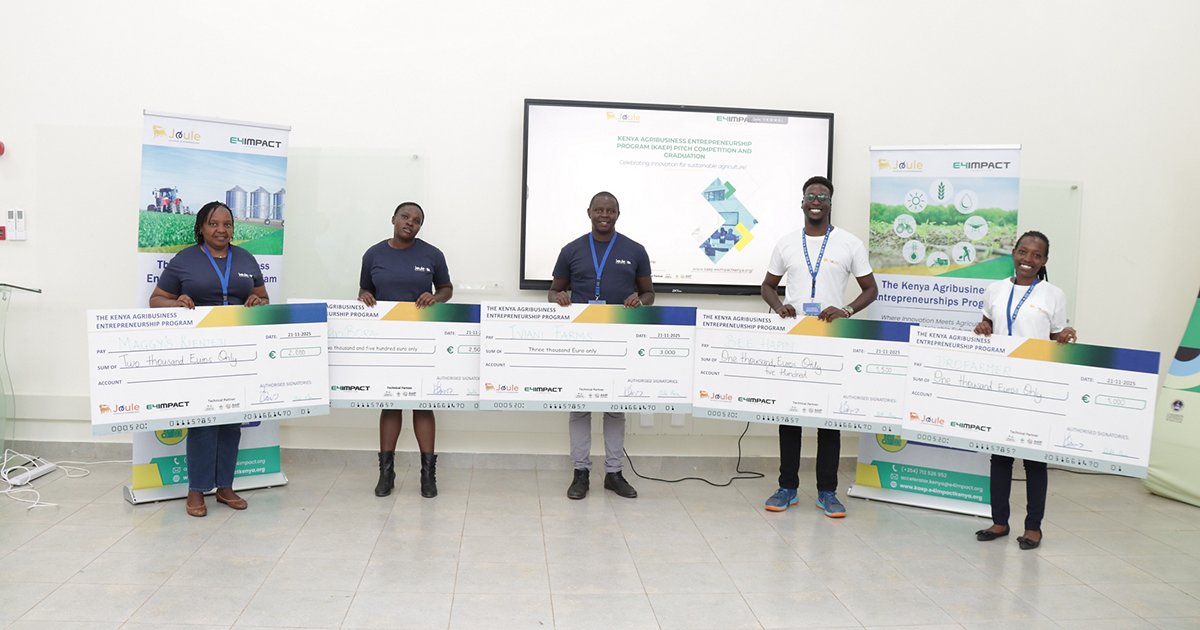 Premiati cinque progetti innovativi in Kenya nel settore agritech